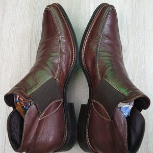 Fabi Made in Italy RARE Vintage 90' Men's Genuine Leather Ankle Shoes ...
