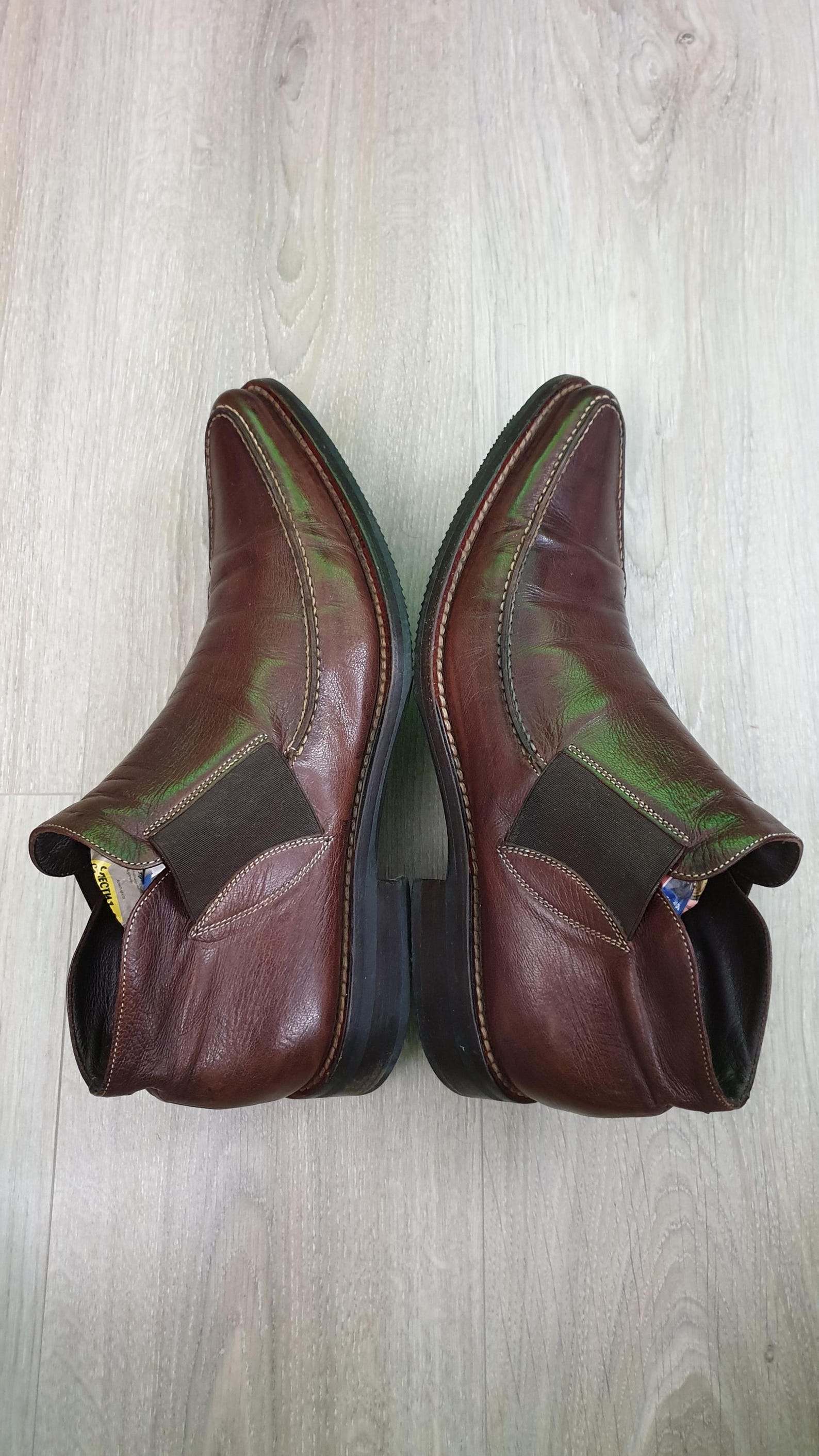 Fabi Made in Italy RARE Vintage 90' Men's Genuine Leather Ankle Shoes ...