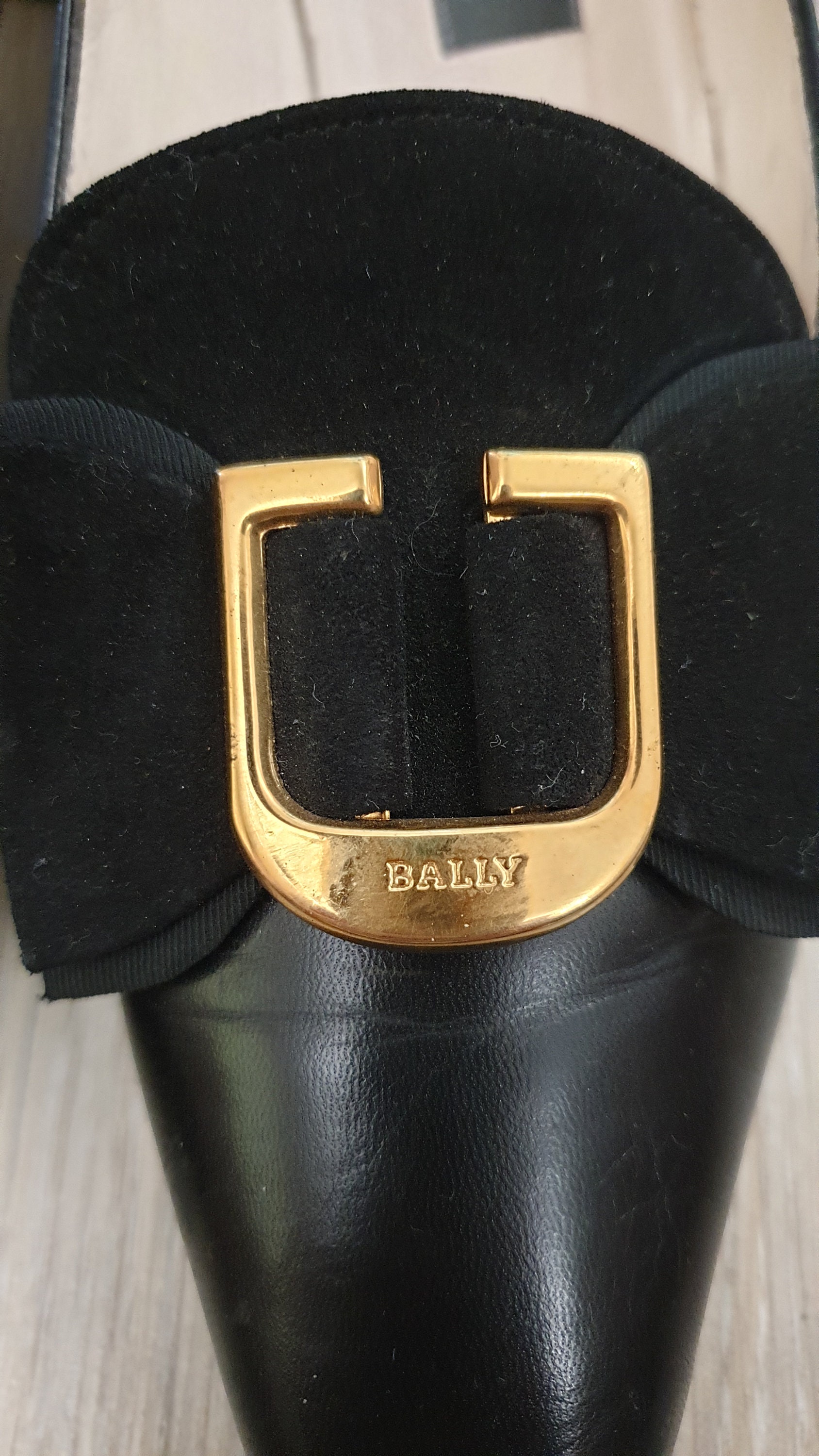 Bally Made in Switzerland Top Luxury Women's Genuine Leather Pump Shoes ...
