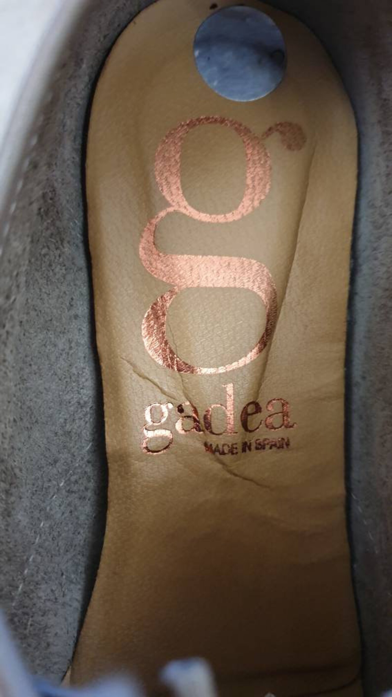 Gadea Made in Spain Luxury Women's Genuine Leather Sport Shoes/sneakers ...