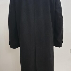 Eres Luxury Long Men's Wool Coat,black Color,size 56 ,2XL - Etsy