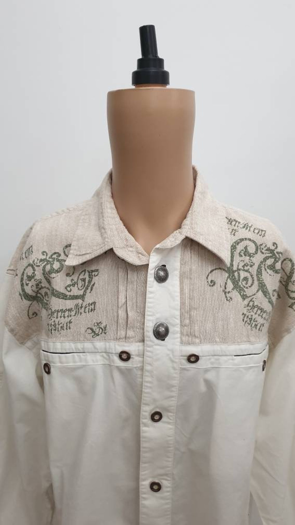 Isar Trachten Traditional Bavarian Shirt,coton/lin,size D-42 - Etsy