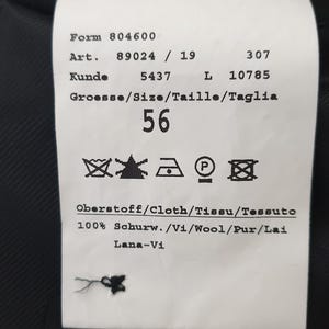 Eres Luxury Long Men's Wool Coat,black Color,size 56 ,2XL - Etsy