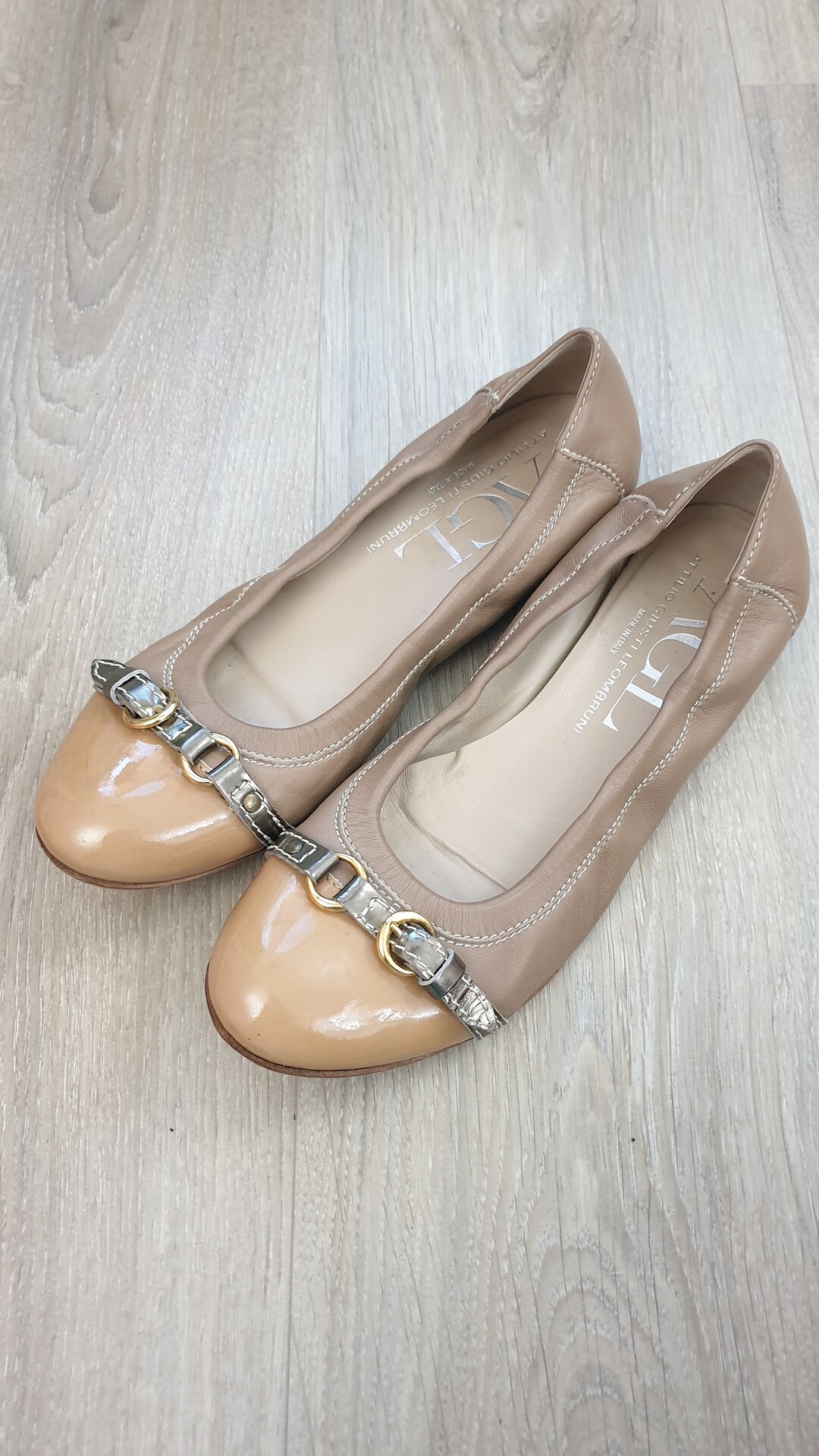 Atilio Giusti Leombruni Made in Italy Luxury Women's Ballet Shoes ...