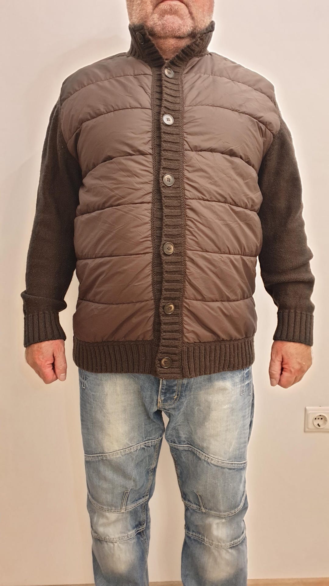 Tollegno 1900 Made in Italy Luxury Men's Knitted Cardigan,wool,trimming ...