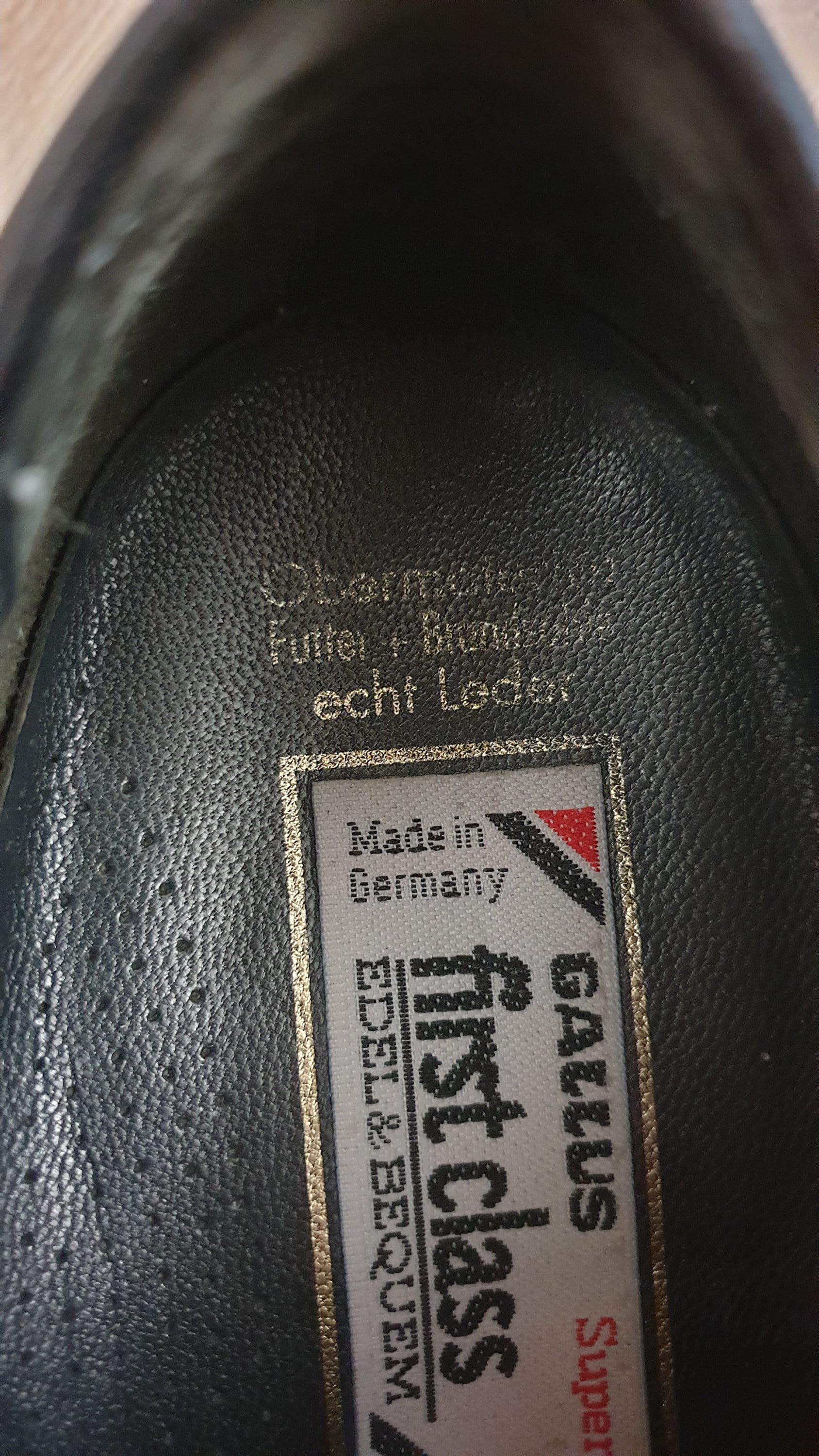 Gallus First Class Made in Germany Superweit Genuine Leather Oxford Men ...