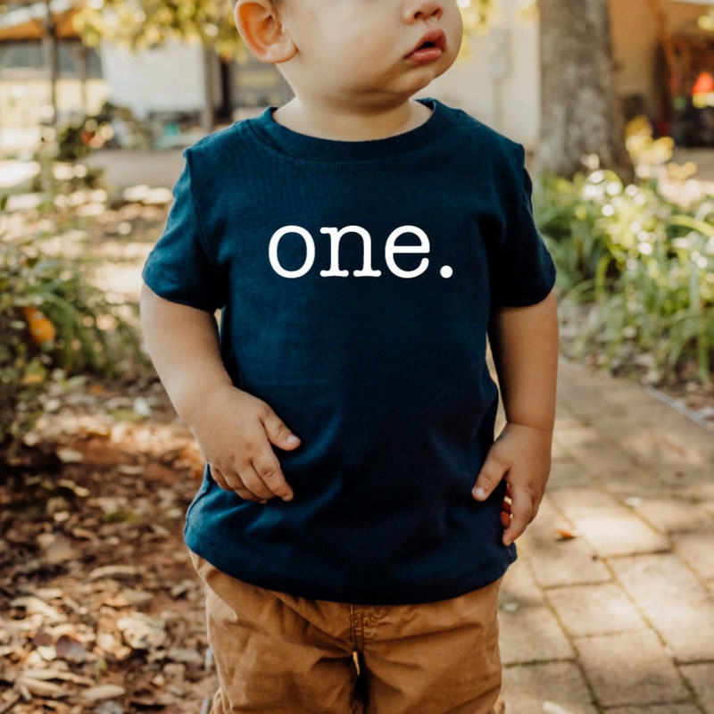 One Birthday Shirt - Etsy