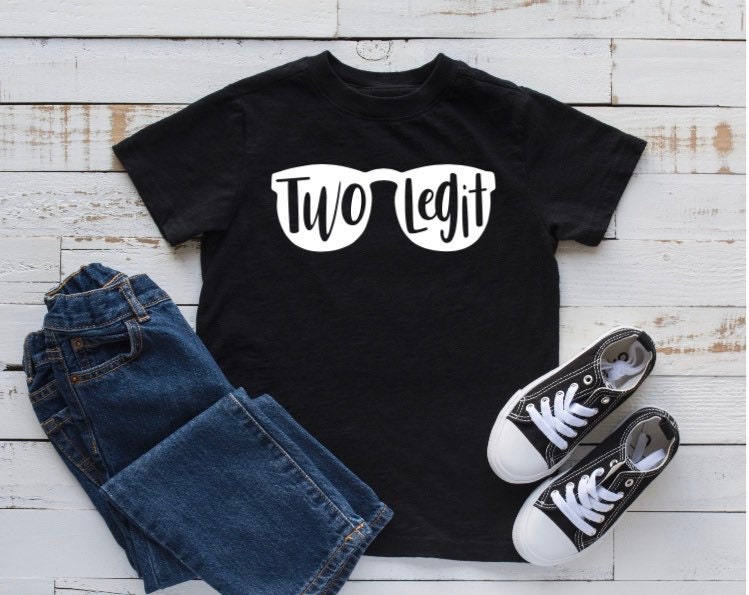 Two Legit Shirt Birthday Boy Shirt Second Birthday Shirt - Etsy