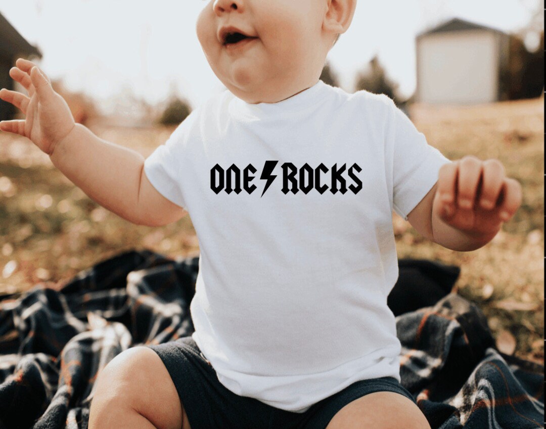 One Rocks, Rock N Roll Birthday, First Birthday, 1 Rocks, Rockin One ...