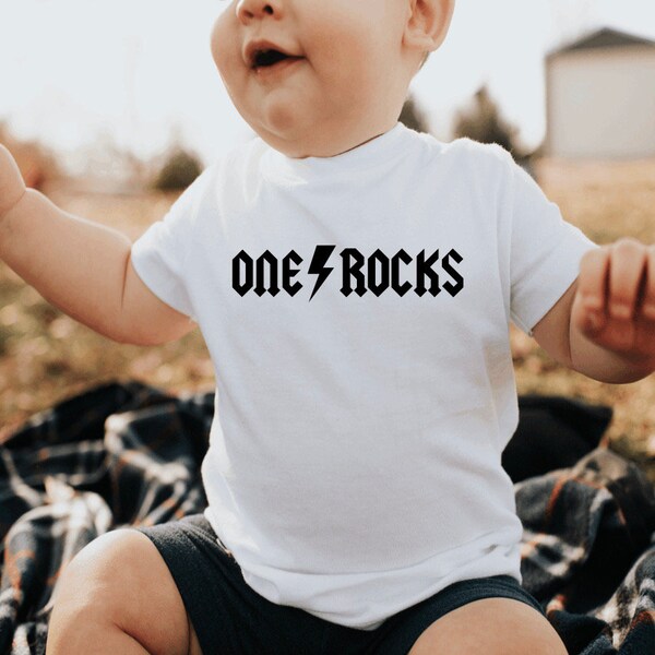 One Year Rocks Birthday - Etsy