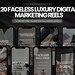 Faceless Instagram Video Reels | Digital Marketing Reels | Social Media ...