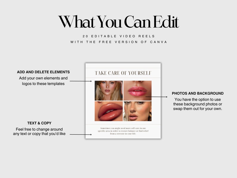 Lip Filler Flyer | Botox Flyers | Editable Social Media Canva Flyer ...