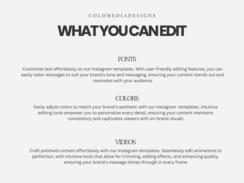 Fashion Instagram Posts Template | Fashion Influencer | Style Canva ...