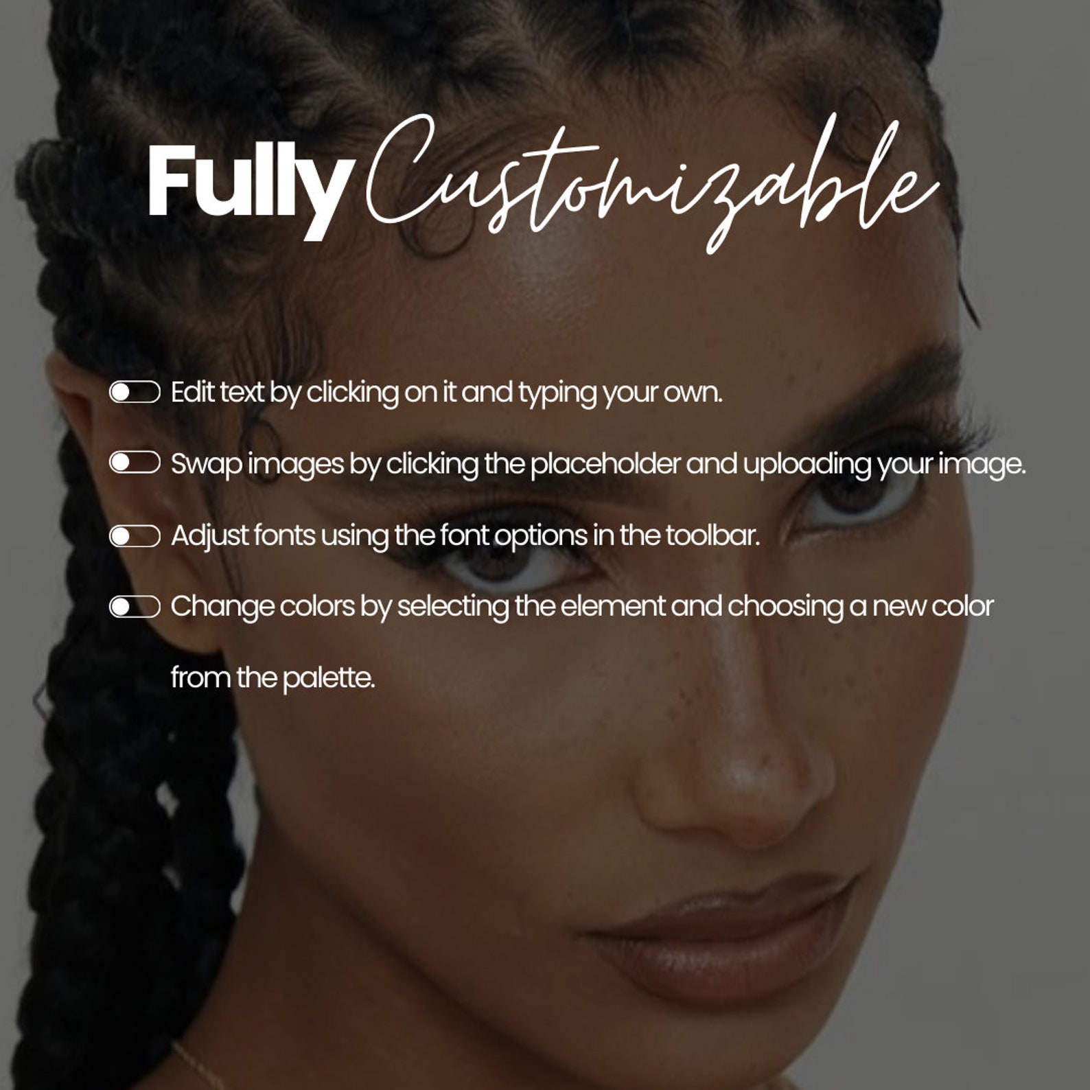 20 Hair Instagram Posts |hairstylist Instagram Templates |black Hair ...