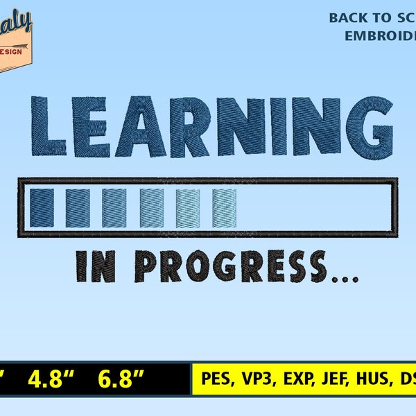 Learning in Progress - Etsy