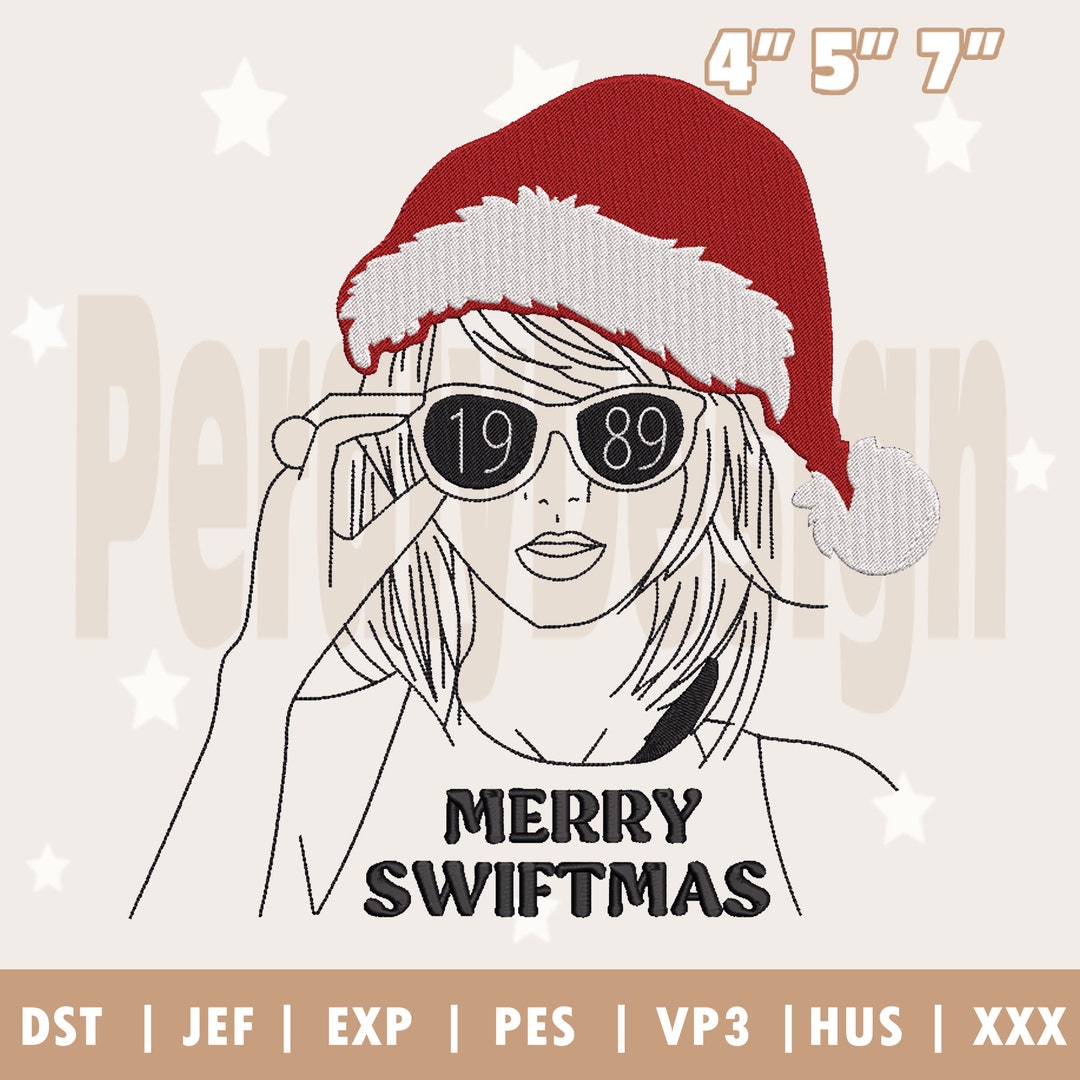 Merry and Bright Embroidery Machine Design Singer Version - Etsy