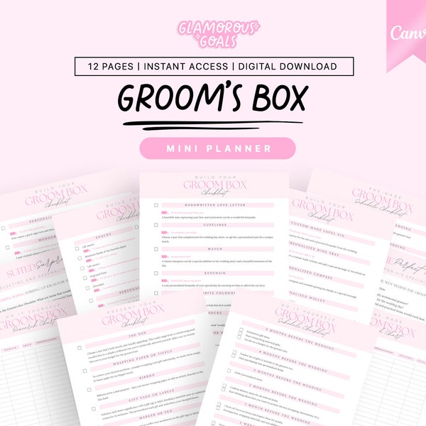 Groom Box - Etsy