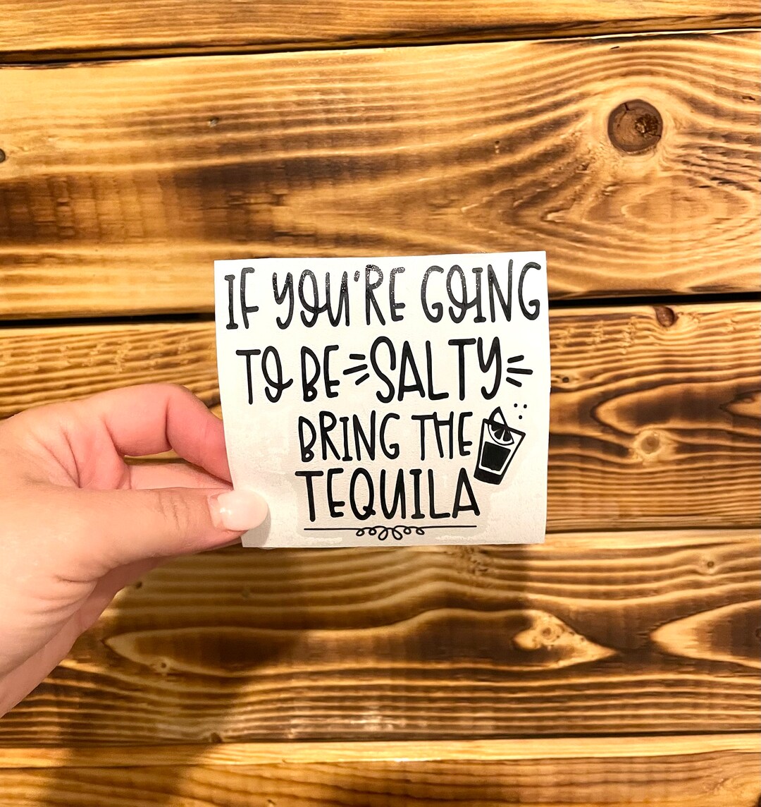 Tequila Vinyl Decal Sticker - Etsy