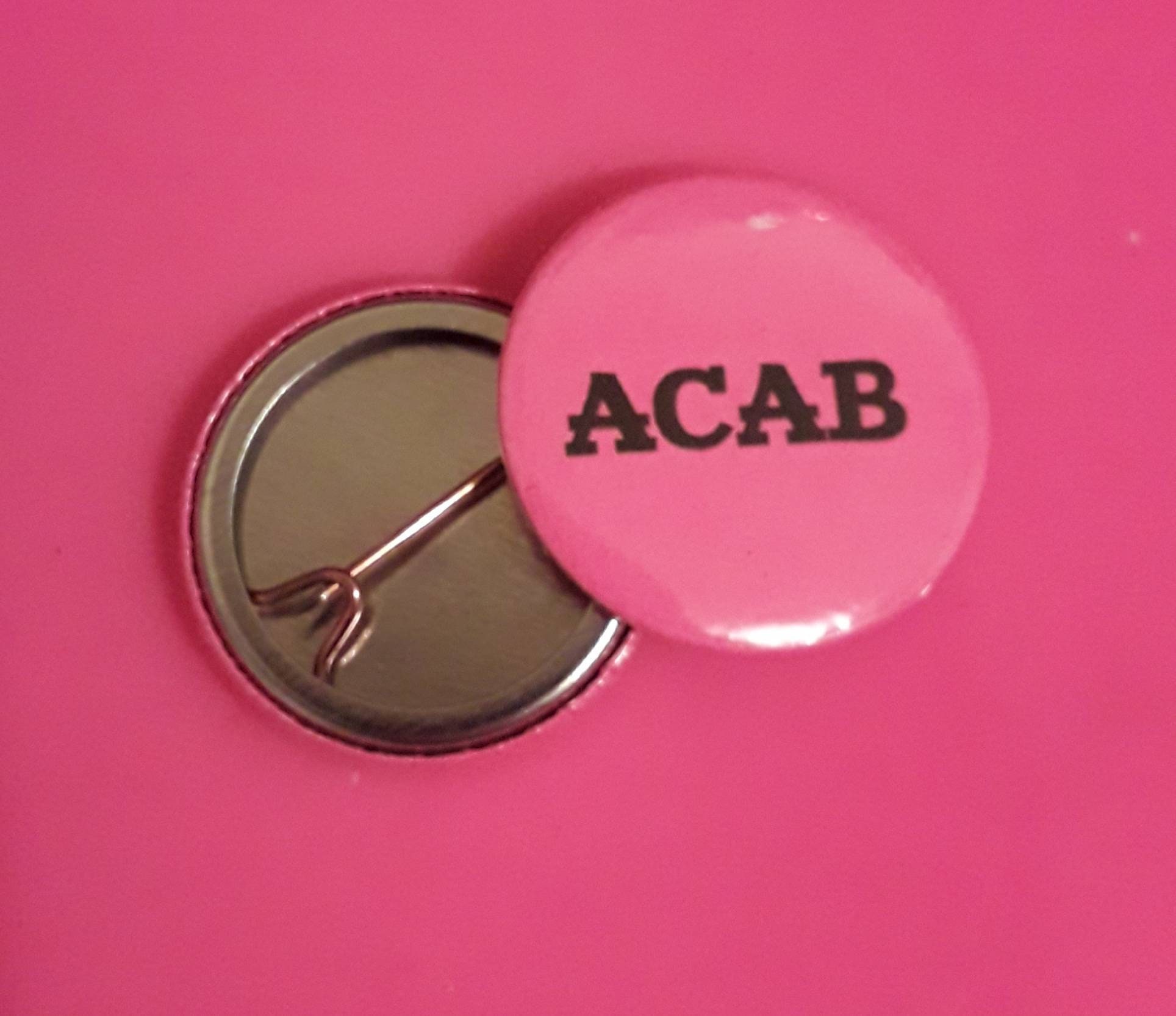 ACAB Button Badge - Etsy