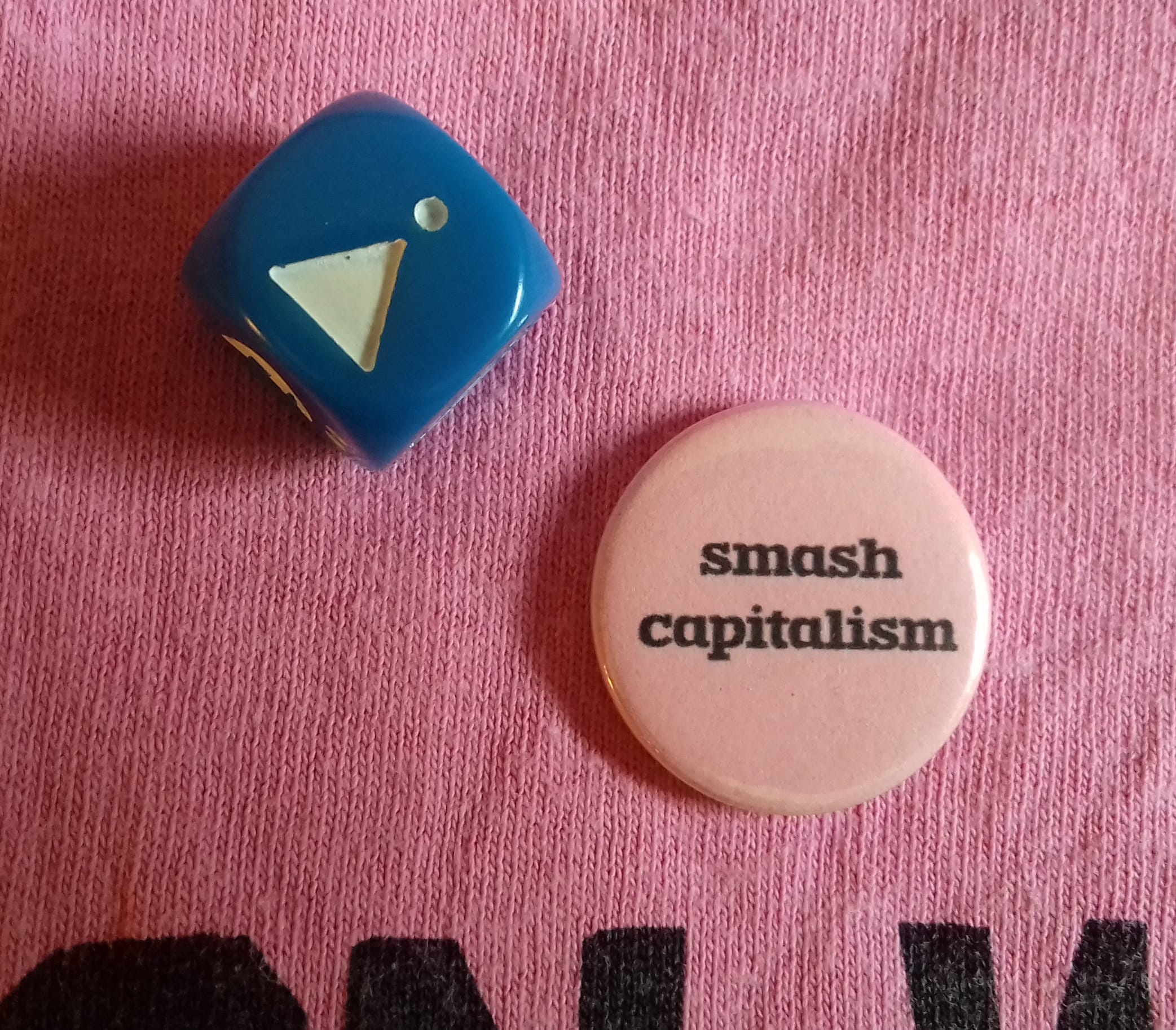 Smash Capitalism Button Badge | Etsy