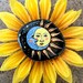 Hand Painted Rock Solar Eclipse 2024 moon & Sun by Inspirationrocks4u ...