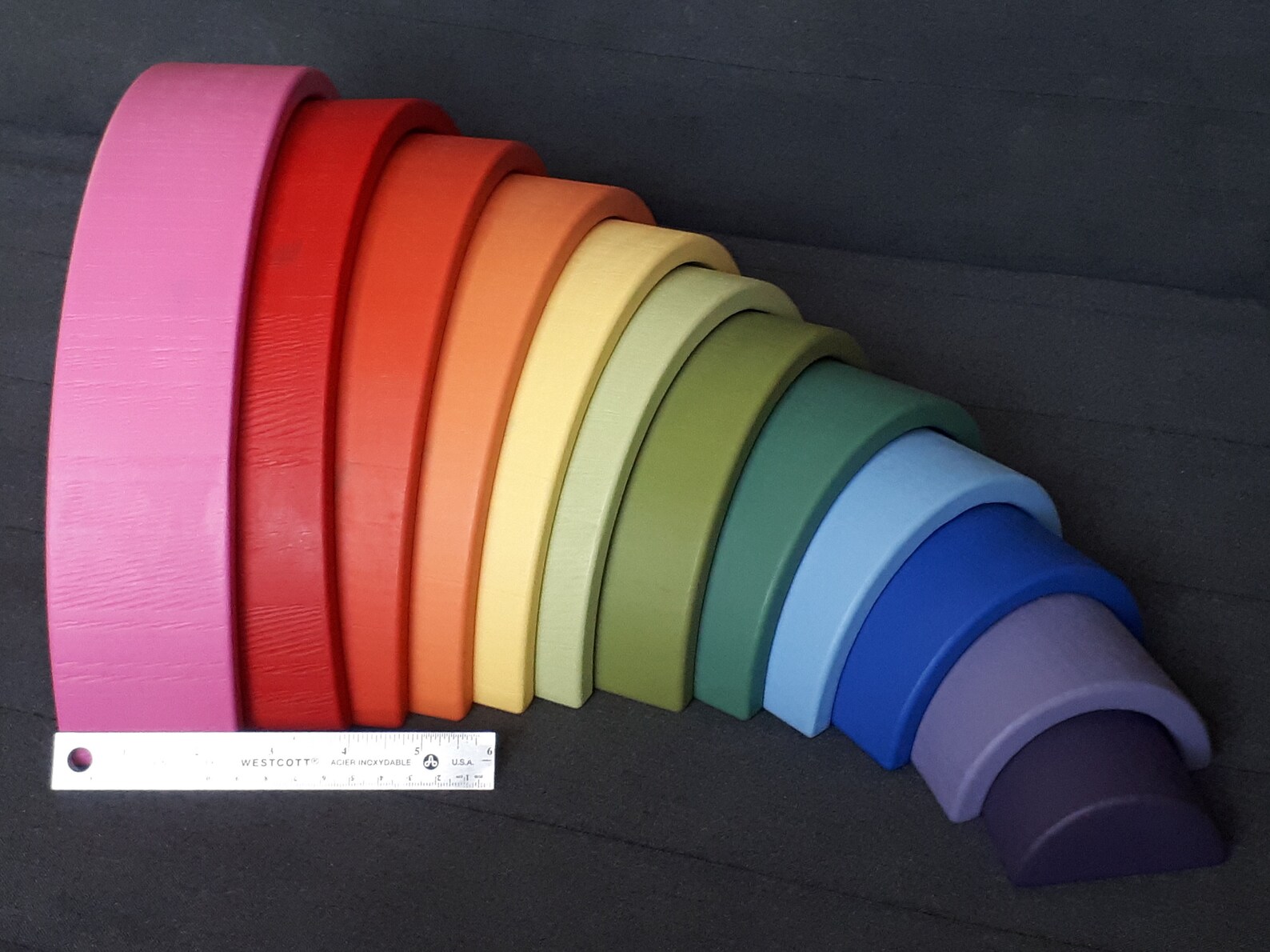 12 Piece 13 Long 3 Thick COLOR Rainbow Toy - Etsy