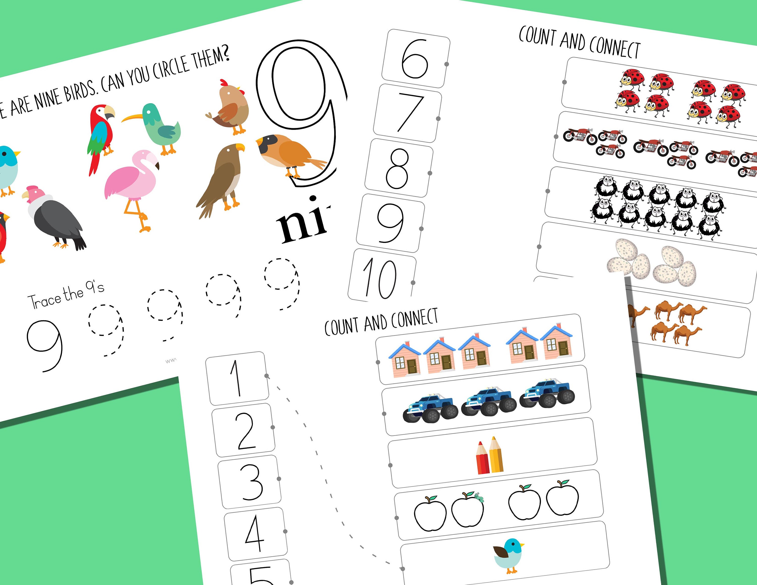 Homeschooling Numbers Printable Digital Download Preschool - Etsy Canada