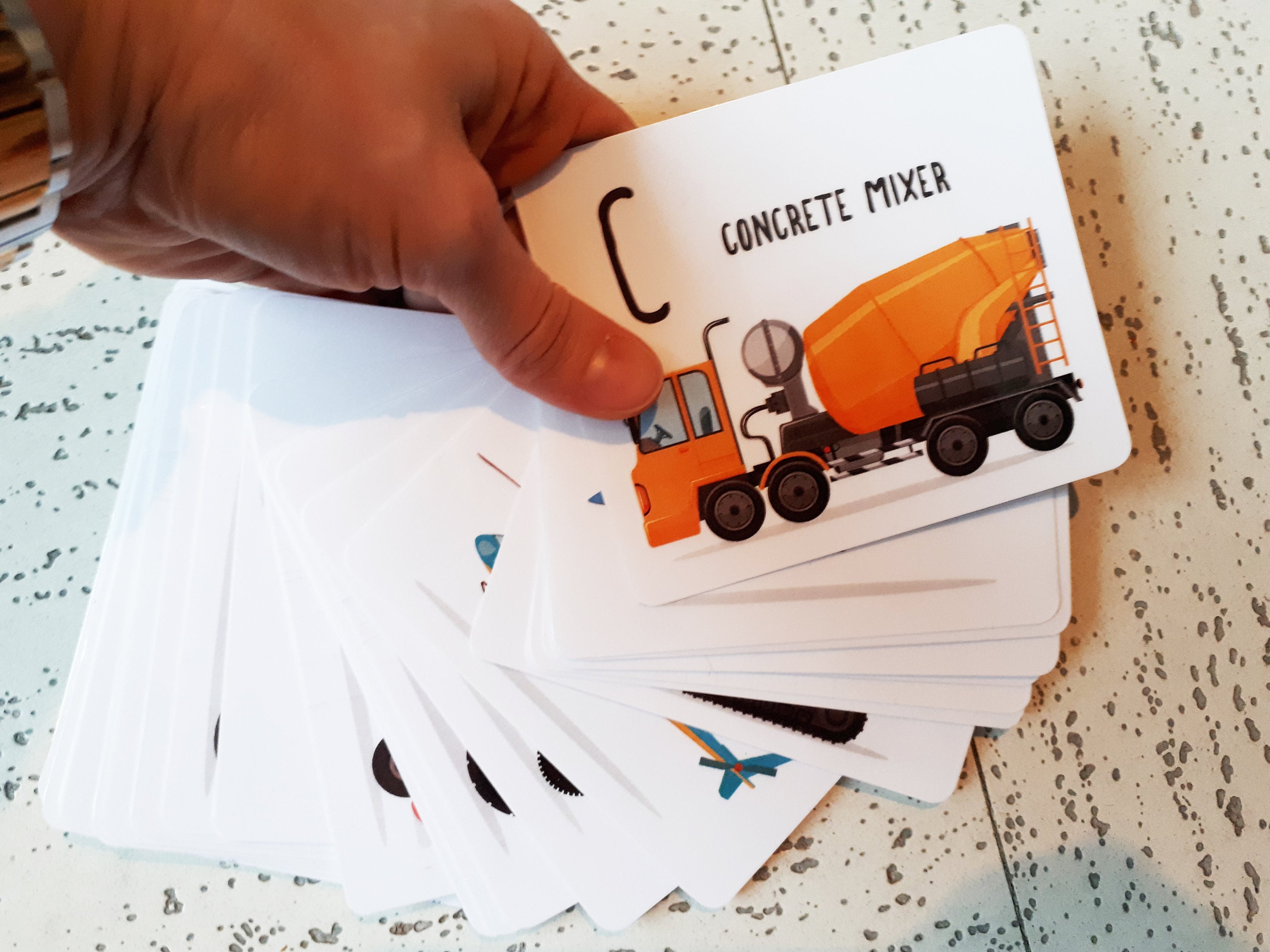 VEHICLE ALPHABET Cards INSTANT Download Unique Toddler | Etsy