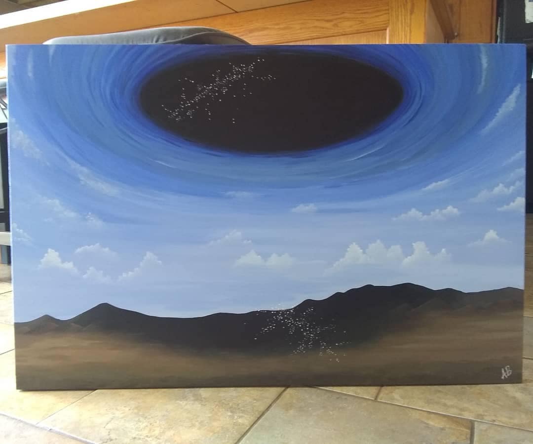 Large Surreal Acrylic Original Painting Surrealism Handmade Art - Etsy UK