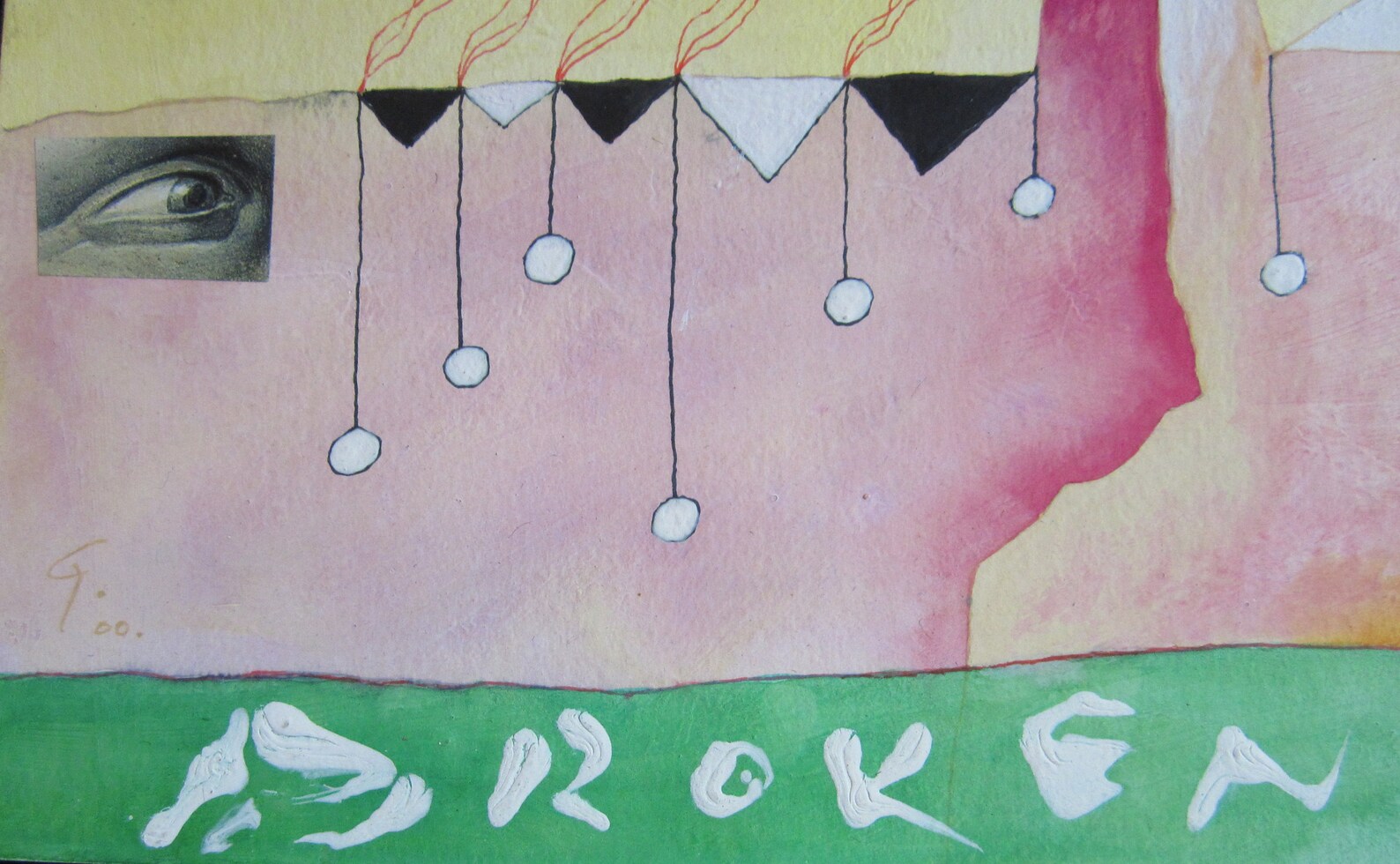 Roy Henry Gover Original Painting Titiled "broken Promise" Circa 2000 ...