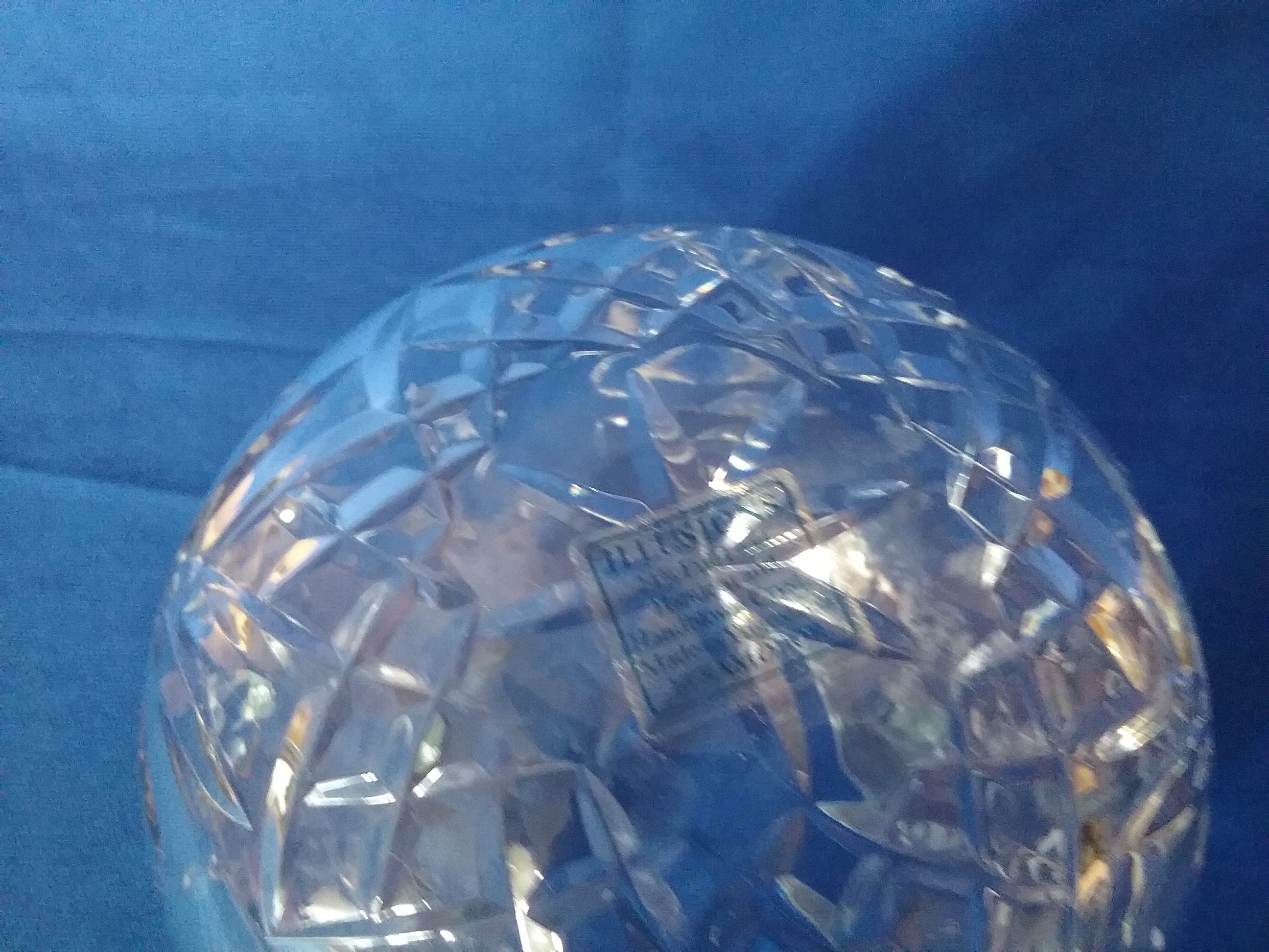 Illusions 24% Full Lead Cut Crystal Handblown Made in Yugoslavia by ...