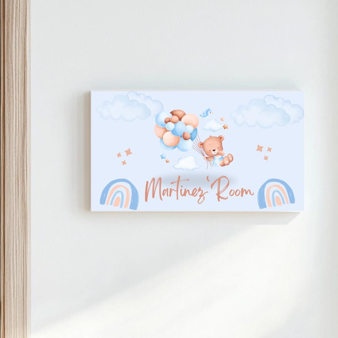 Personalised Baby Door Sign, Door Sign, Kids Door Sign, Baby Door Sign ...