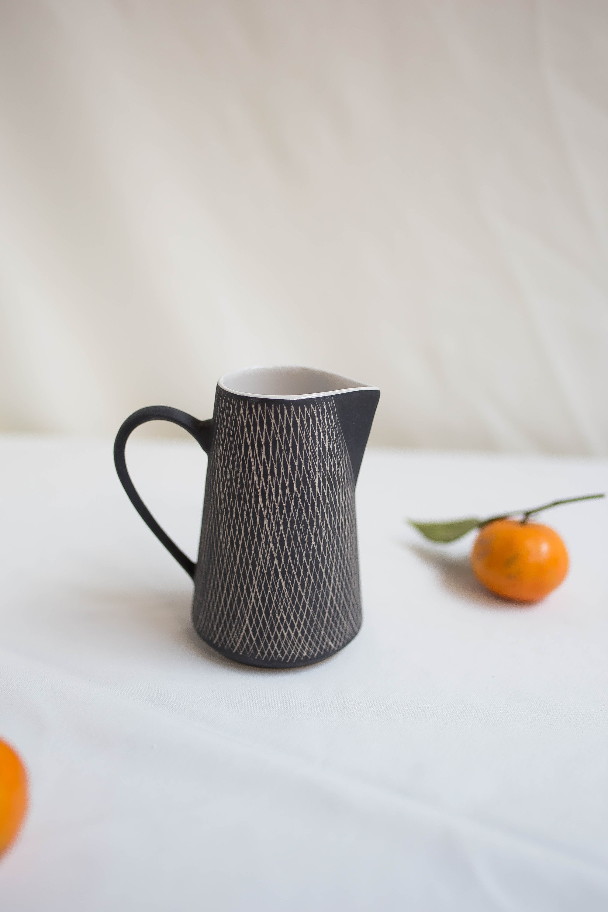 Small Jar Flower Vase, Milk Jar, Minimal Decor Tablewares, Modern ...