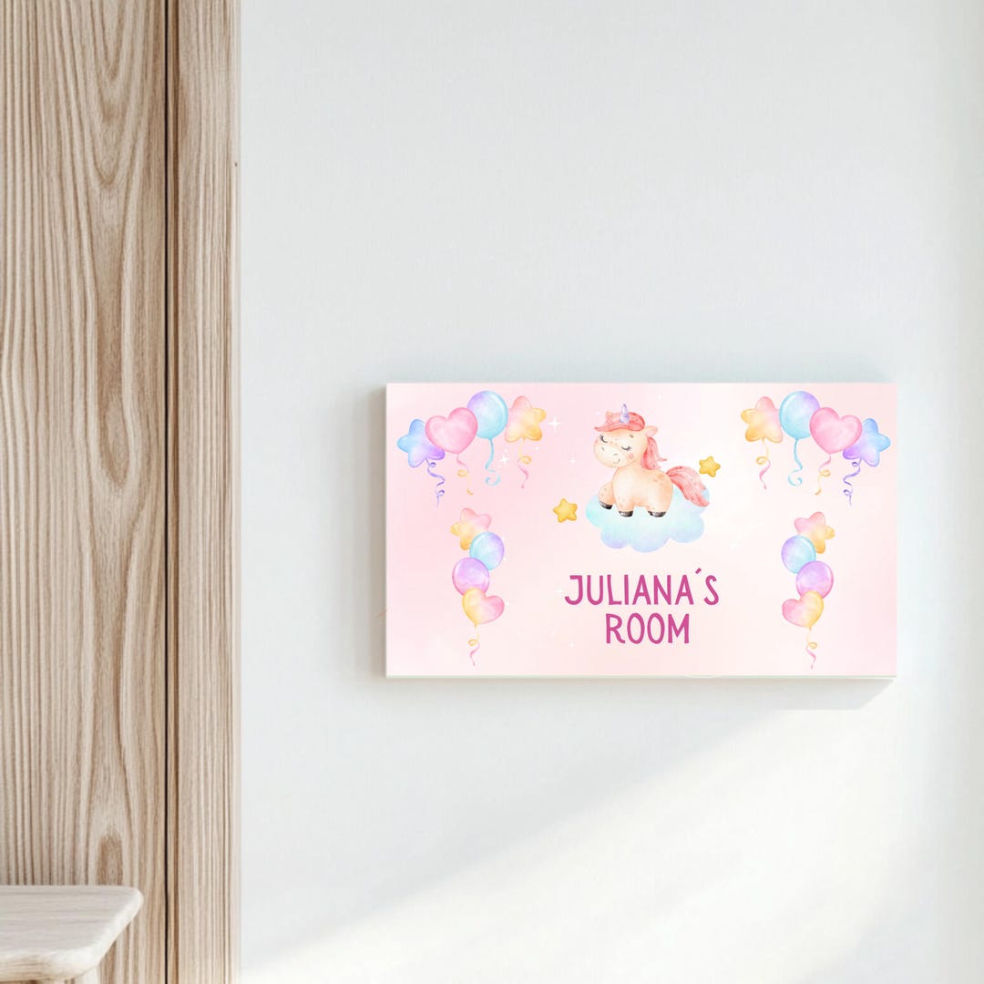 Personalised Baby Door Sign, Door Sign, Kids Door Sign, Baby Door Sign ...