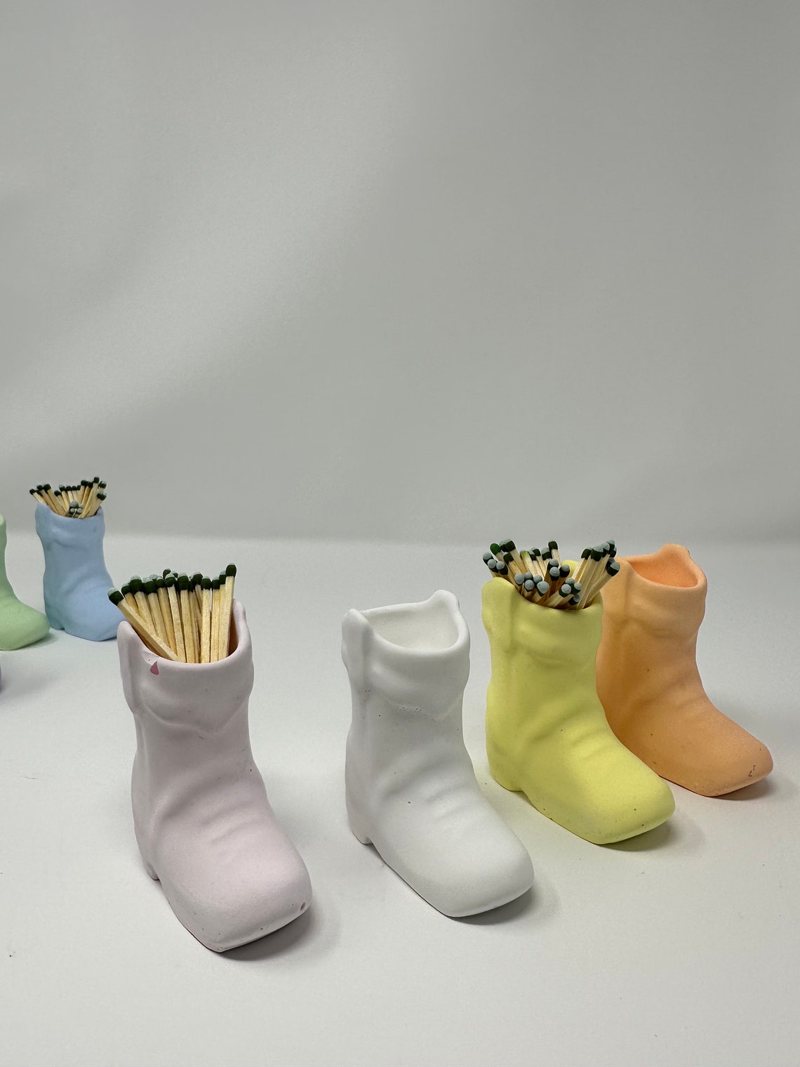 Cowboy Boot Match Stick Holder With Strike Paper, Match Stick Holder ...
