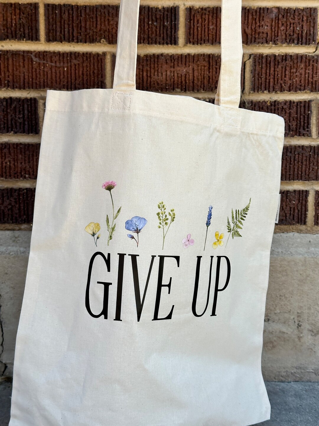 Satire Tote Bag, Give up Tote Bag, Silly Bag - Etsy