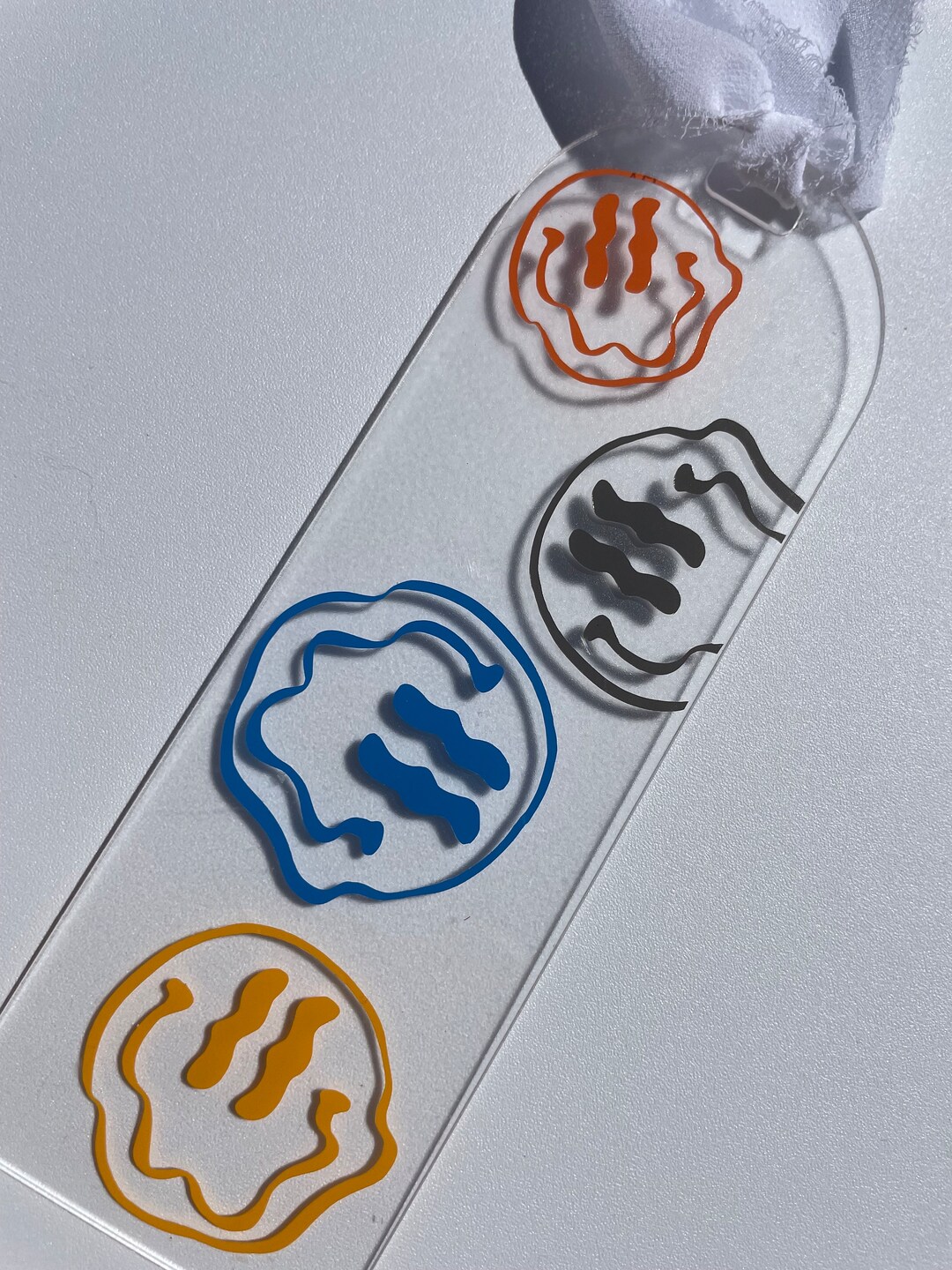 Smiley Face Bookmark for Reading and Journaling, Gift for a Reader ...