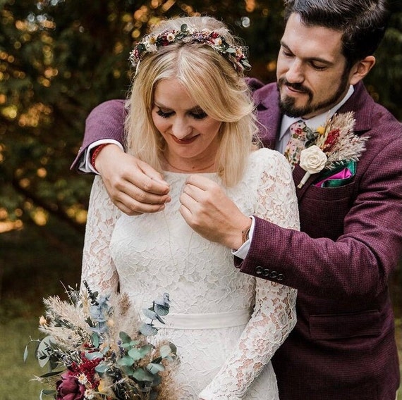 Custom Wedding Flower Package Dried Flower Bouquets and Accessories Personalized Flowers Etsy Ireland