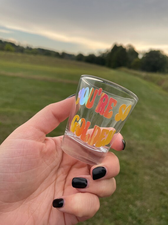 You're so Golden Shot Glass Harry Styles Shot Glass - Etsy
