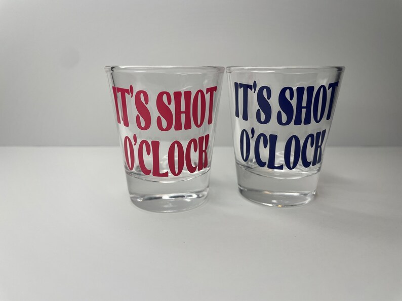 Its Shot Oclock Shot Glass 21st Birthday Gift - Etsy