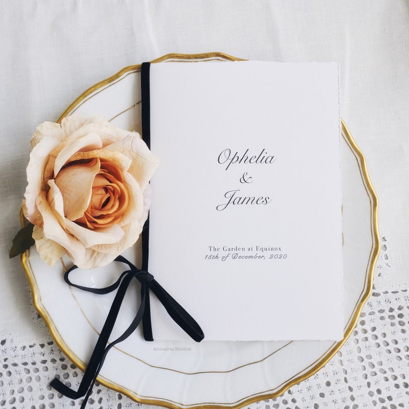 Programs With Ribbon - Etsy