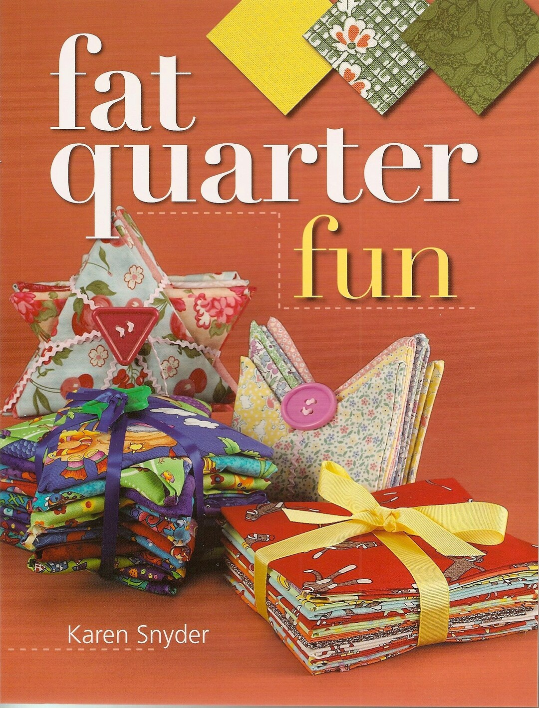 Fat Quarter Fun Quilt Book - FREE SHIPPING! - Etsy