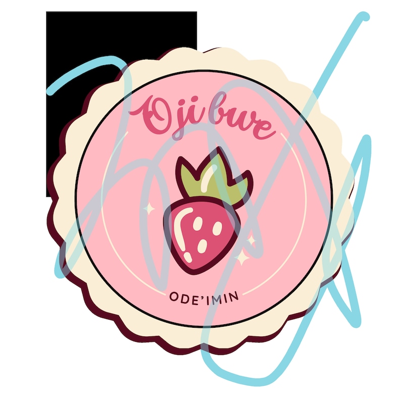 Ojibwe Strawberry SVG PNG - Etsy