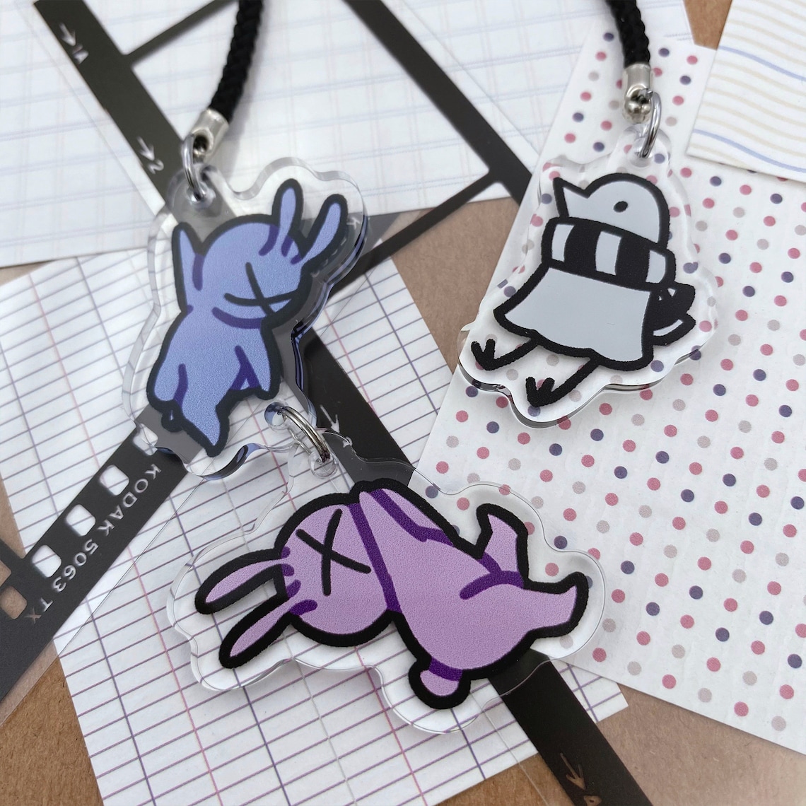 Oyasumi Punpun Goodnight Punpun Solanin Charm Keychain - Etsy