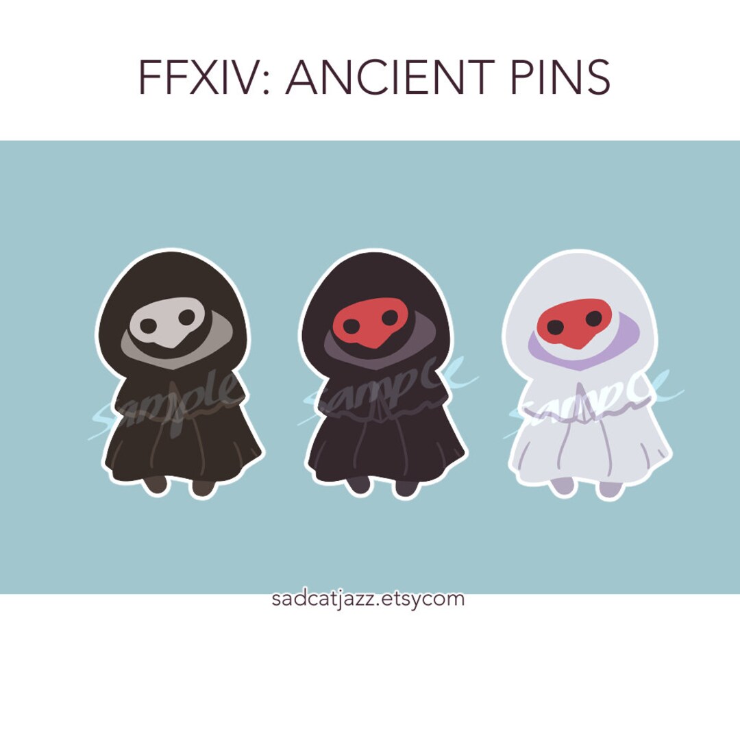 FFXIV: Ancient Pins - Etsy
