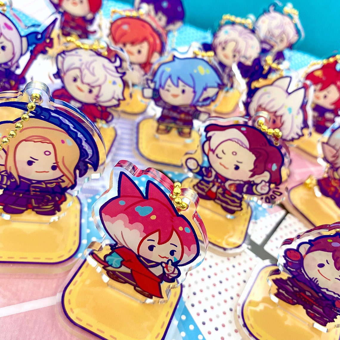 FFXIV: Wind-up NPC Keychain Standees Final Fantasy XIV Series - Etsy