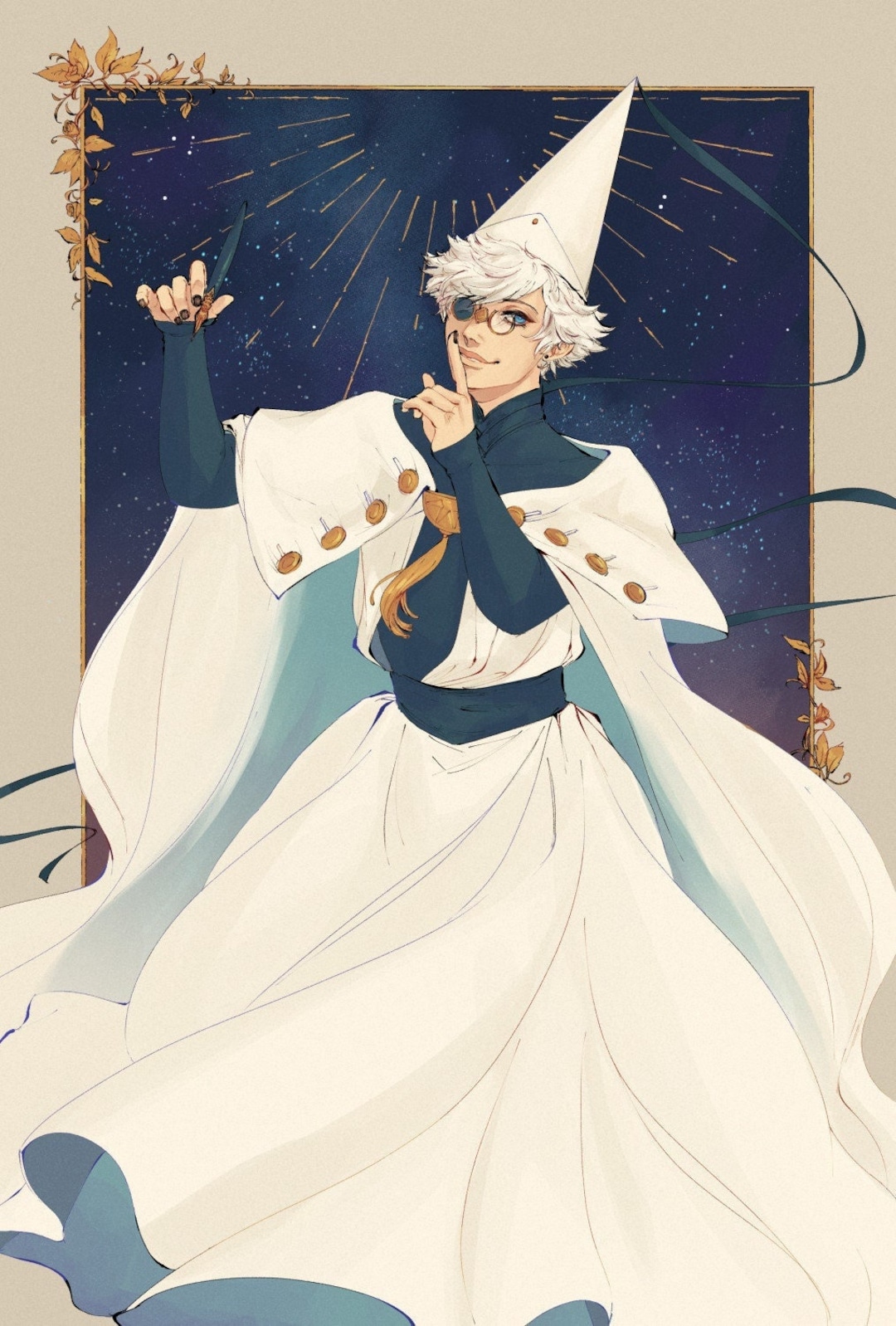 Witch Hat Atelier Qifrey Print - Etsy