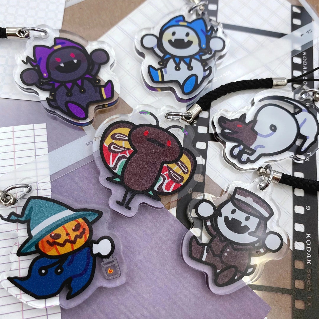 Shin Megami Tensei SMT Keychain Charms: Jack Frost Pyro Jack Black ...