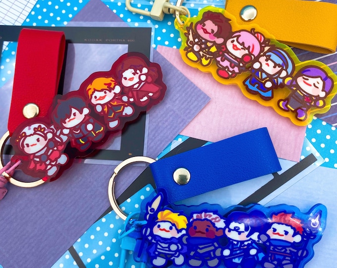 Fire Emblem: Three Hopes House Keychains - Etsy