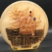 Vintage Colorflo Lucite Resin Leaf and Basket Round - Etsy